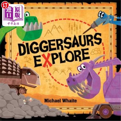 海外直订Diggersaurs Explore 挖掘者探索