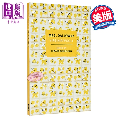 NYRB 纽约书评系列 达洛维夫人 作者亲订初版文本 伍尔夫 Mrs Dalloway 英文原版 Virginia Woolf【中商原版】