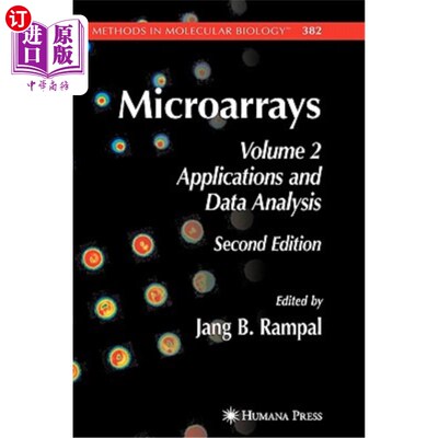 海外直订Microarrays: Volume 2, Applications and Data Analysis 微阵列：第二卷，应用和数据分析