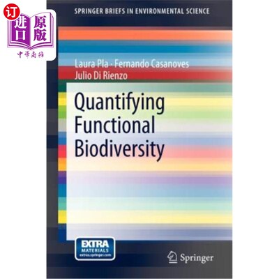 海外直订Quantifying Functional Biodiversity 功能生物多样性的量化
