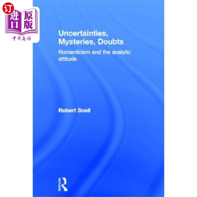 海外直订Uncertainties, Mysteries, Doubts 不确定，神秘，怀疑