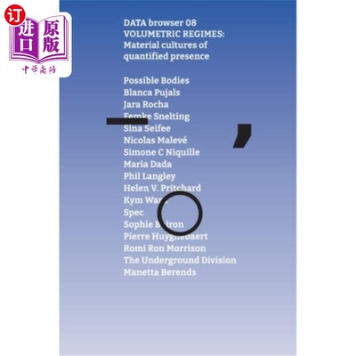 海外直订Volumetric Regimes 体积的政权