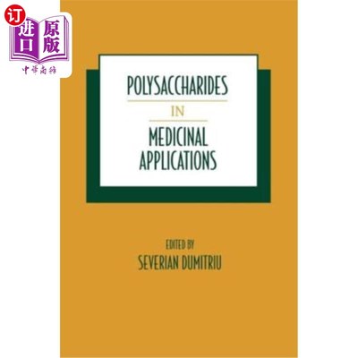 海外直订Polysaccharides in Medicinal Applications 药用多糖