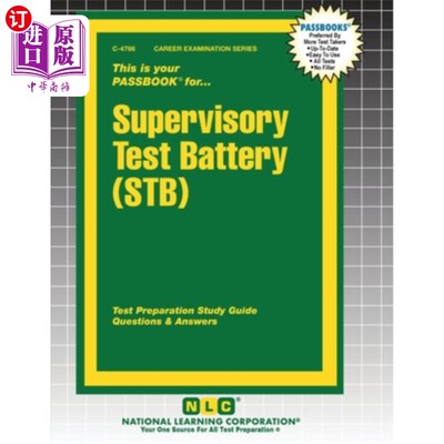 海外直订Supervisory Test Battery (STB) 监控测试电池（STB）