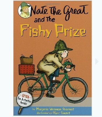 Nate the Great and the Fishy Prize 小侦探内特15 可以的奖项 桥梁章节书 7~12岁 英文原版 儿童小初文学故事书【中商原版】