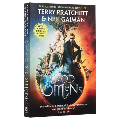 预售 好兆头 原著小说 英版平装 电视剧封面版 Good Omens 英文原版 Neil Gaiman Terry Pratchett 影视周边书