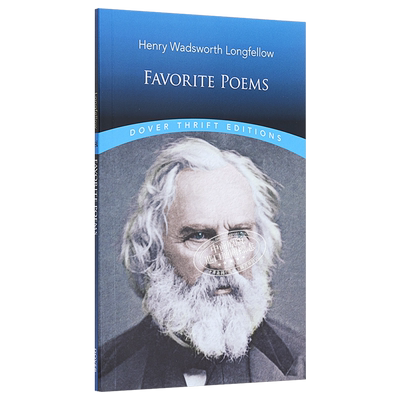 Dover Thrift Editions Favorite Poems 英文原版 美国诗人朗费罗诗选 Henry Wadsworth Longfellow【中商原版】