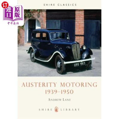 海外直订Austerity Motoring 1939-1950 1939-1950年