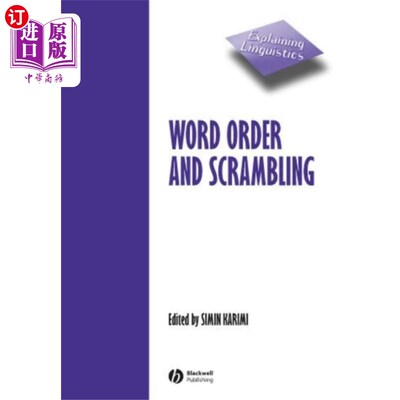 海外直订Word Order and Scrambling 词序和置乱