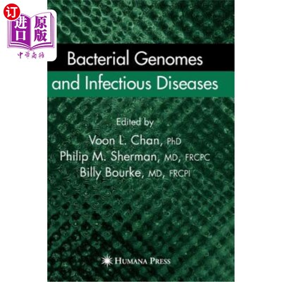 海外直订医药图书Bacterial Genomes and Infectious Diseases 细菌基因组与传染病