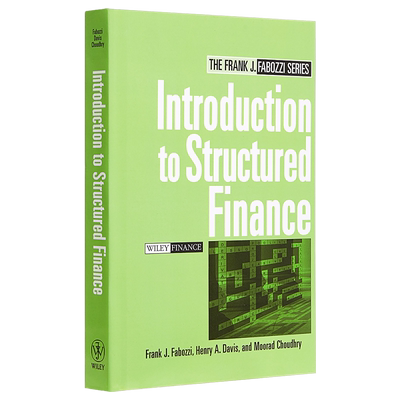 现货 Introduction To Structured Finance 英文原版 法博齐:结构金融导论 Fabozzi【中商原版】