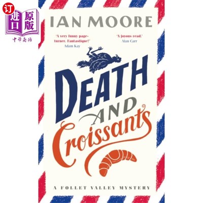 海外直订Death and Croissants 死亡和牛角面包
