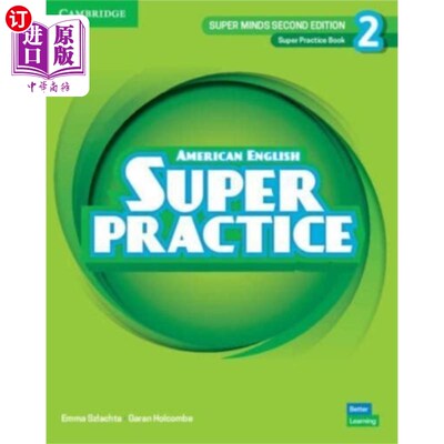 海外直订Super Minds Level 2 Super Practice Book American... 超级思维2级超级练习书