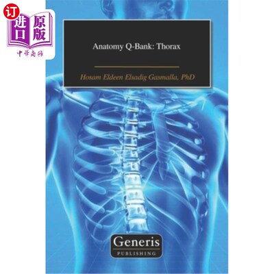 海外直订医药图书Anatomy Q-Bank: Thorax 解剖学Q-Bank:胸腔