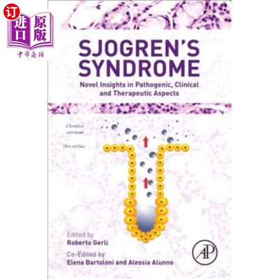 海外直订医药图书Sjogren's Syndrome: Novel Insights in Pathogenic, Clinical and Therapeutic Aspec 干燥综合征：致病性