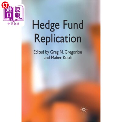 海外直订Hedge Fund Replication 对冲基金复制
