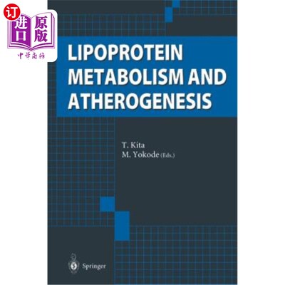 海外直订医药图书Lipoprotein Metabolism and Atherogenesis 脂蛋白代谢与动脉粥样硬化