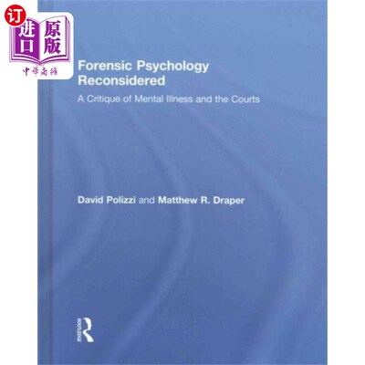 海外直订Forensic Psychology Reconsidered 重新审视法医心理学