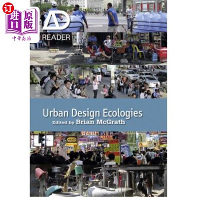 海外直订Urban Design Ecologies 城市设计生态