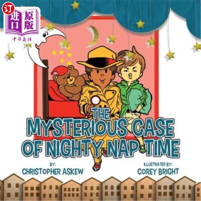 海外直订The Mysterious Case of Nighty Nap Time 夜间小睡的神秘案例