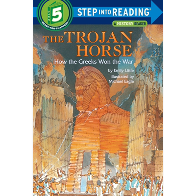 预售 Step into Reading Step 5 Trojan Horse How The Greeks 兰登阅读进阶5 特洛伊木马 百科 英文原版儿童绘本 分级阅读【中商?