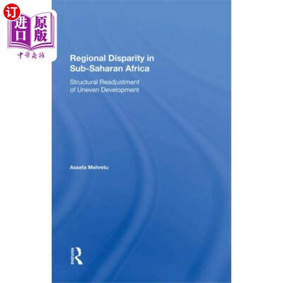 海外直订Regional Disparity In Subsaharan Africa 撒哈拉以南非洲的地区差异