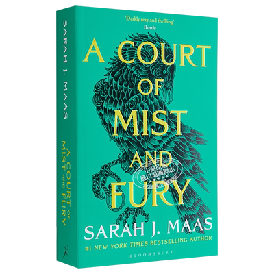 荆棘与玫瑰法庭英文原版仙灵王庭纪2 迷雾与愤怒的法庭 A Court of Thorns and Roses Sarah J. Maas 浪漫奇幻小说英文版