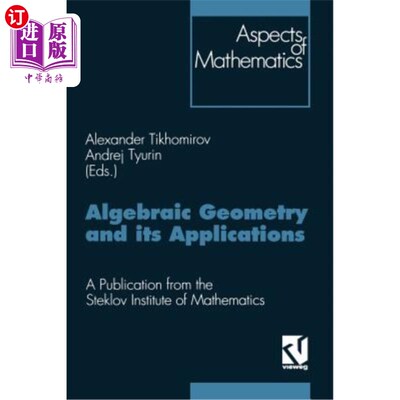 海外直订Algebraic Geometry and Its Applications: Proceedings of the 8th Algebraic Geomet 代数几何及其应用:第8届代数