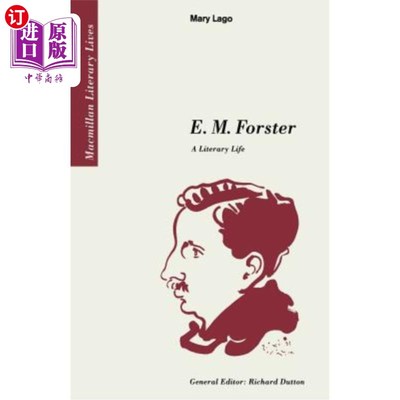 海外直订E. M. Forster: A Literary Life 福斯特：文学生活