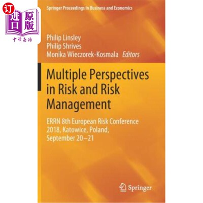 海外直订Multiple Perspectives in Risk and Risk Management: Errn 8th European Risk Confer 风险和风险管理的多重视角：