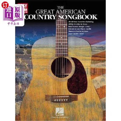 海外直订The Great American Country Songbook 伟大的美国乡村歌曲集