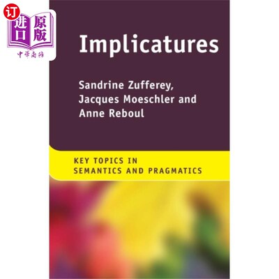 海外直订Implicatures 隐含义