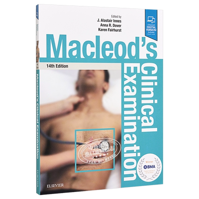 现货 Macleod临床检查 第14版 Macleod s Clinical Examination 英文原版 J Alastair Innes Anna R【中商原版】Elsevier