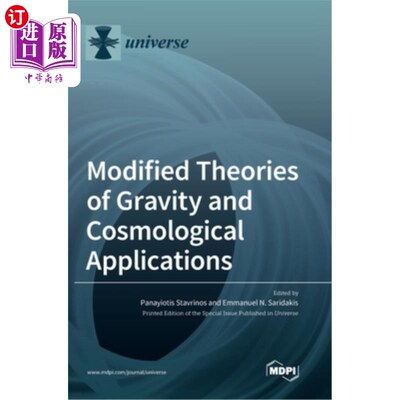 海外直订Modified Theories of Gravity and Cosmological Applications 修正的引力理论和宇宙学应用