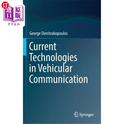 海外直订Current Technologies in Vehicular Communication 车辆通信的当前技术