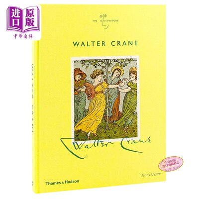 预售 【插画师系列】Walter Crane 沃尔特·克兰 进口艺术 T&H世界金奖级插画师【中商原版】
