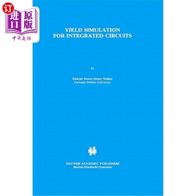 海外直订Yield Simulation for Integrated Circuits 集成电路的成品率模拟
