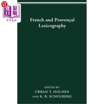 海外直订French and Proven?al Lexicography 法语和法语词典学