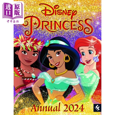 迪士尼公主年鉴2024英文原版