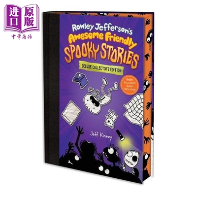 预售 罗利 杰斐逊的超棒友好恐怖故事 豪华收藏版 英文原版 Rowley Jeffersons Awesome Friendly Spooky Stories【中商原版】