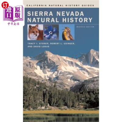 海外直订Sierra Nevada Natural History 内华达山脉自然历史