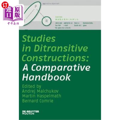 海外直订Studies in Ditransitive Constructions 双及物结构研究