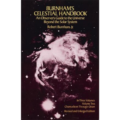 预售 伯纳姆天体手册 卷二 观察者指南 观星爱好者 英文原版 Burnham s Celestial Handbook Robert Burnham【中商原版】