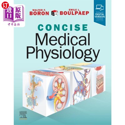 海外直订医药图书Boron & Boulpaep Concise Medical Physiology 硼和Boulpaep简明医学生理学