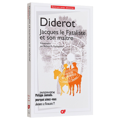 狄德罗宿命论者雅克主人法文原版