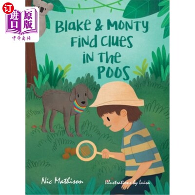 海外直订Blake & Monty Find Clues in the Poos 布莱克和蒙蒂在粪便中找到线索