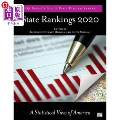 海外直订State Rankings 2020: A Statistical View of America 2020年州排名:美国的统计观点