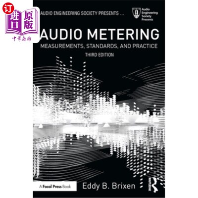 海外直订Audio Metering: Measurements, Standards and Practice 音频计量：测量、标准和实践