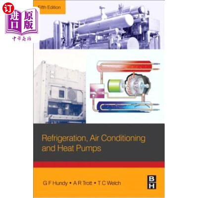 海外直订Refrigeration, Air Conditioning and Heat Pumps 制冷、空调和热泵