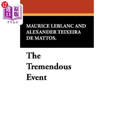 海外直订The Tremendous Event 重大事件